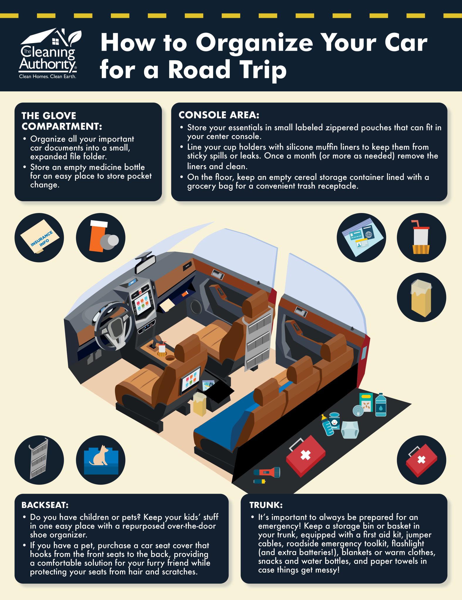 How to Organize Your Car: Ultimate Tips for a Clutter-Free Ride