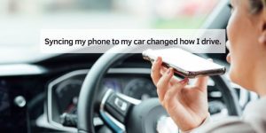 Syncing my phone to my car changed how I drive.