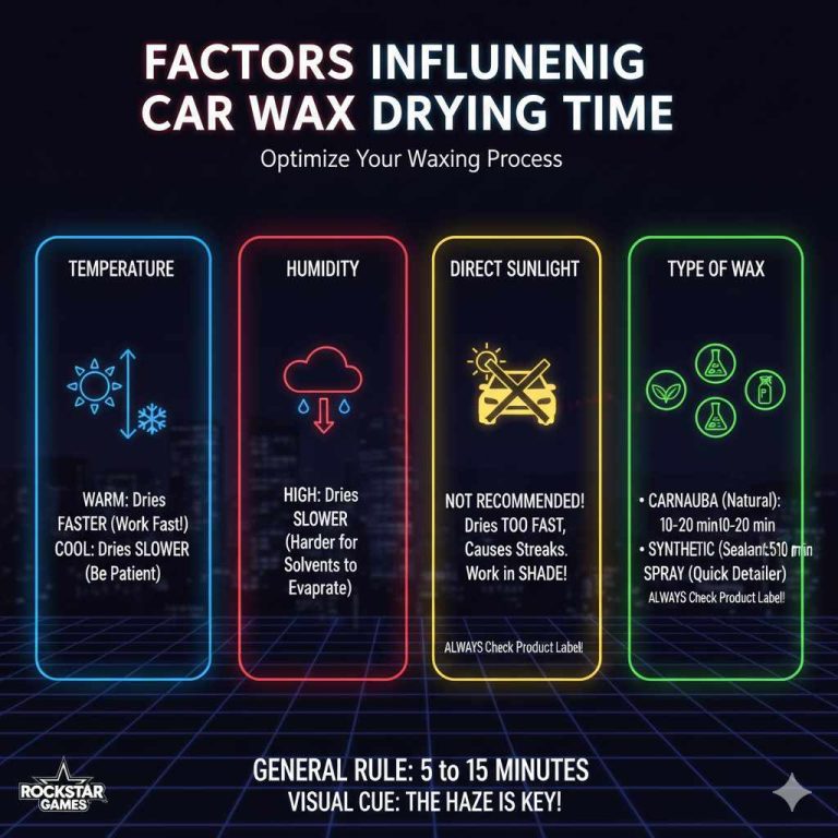 How Long To Let Car Wax Dry: Essential Guide