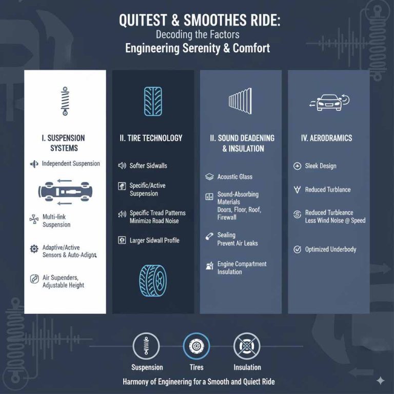 What is the Quietest & Smoothest Riding Car: Essential Guide