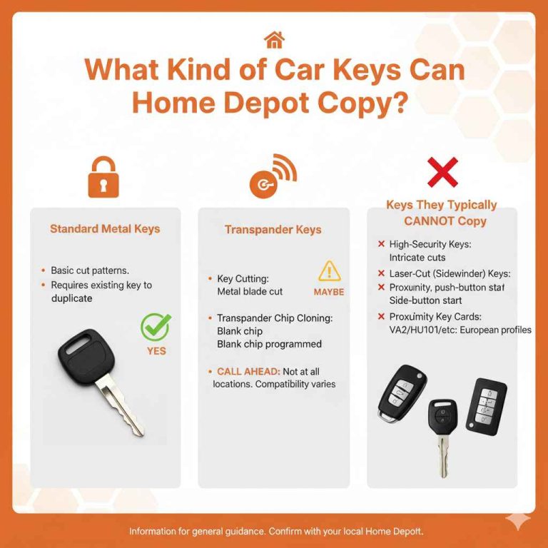 Can You Copy Car Keys At Home Depot? Easy Guide