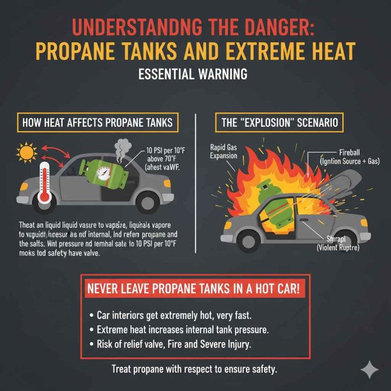 Can a Propane Tank Explode in a Hot Car: Essential Warning