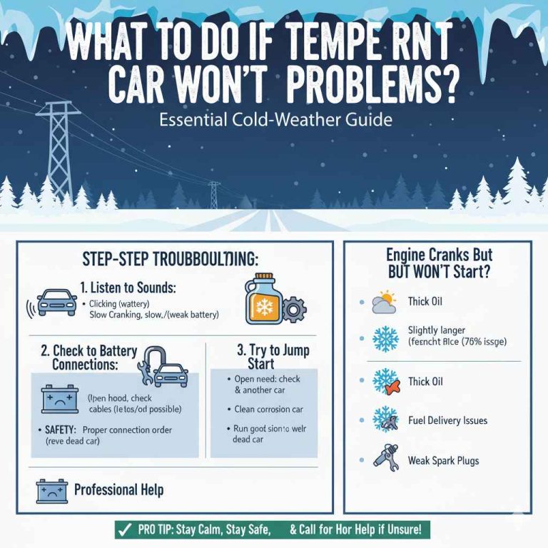 What Temp Do Cars Have Trouble Starting: Essential Cold-Weather Guide