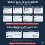 Why Does My Car AC Turn On and Off: Essential Fixes