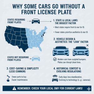 Why No Front License Plates? Essential Reasons Explained