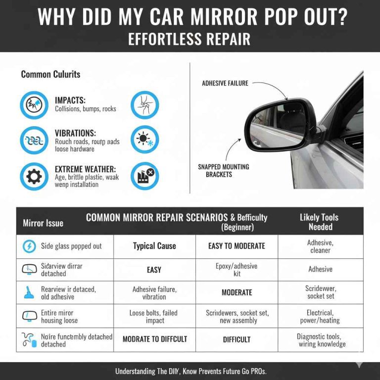 How to Fix Car Mirror: Effortless Repair