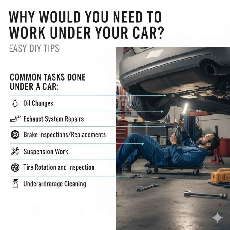How to Work Under a Car: Easy DIY Tips