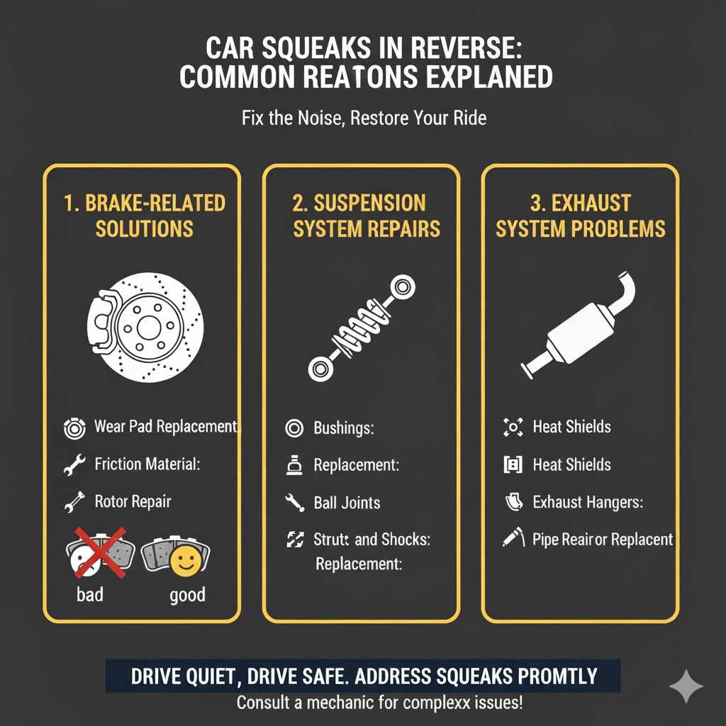 Car Squeaks in Reverse: What’s Causing It Explained