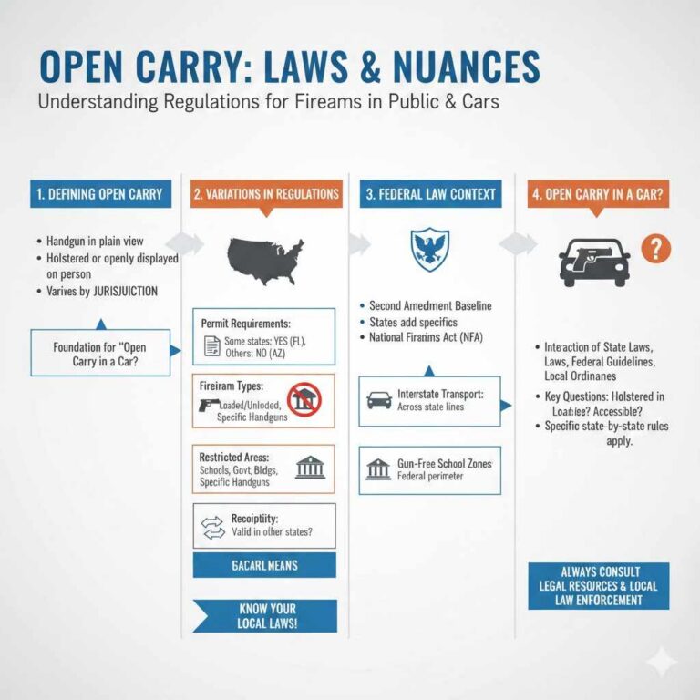 What Is Considered Open Carry in a Car? Explained Simply