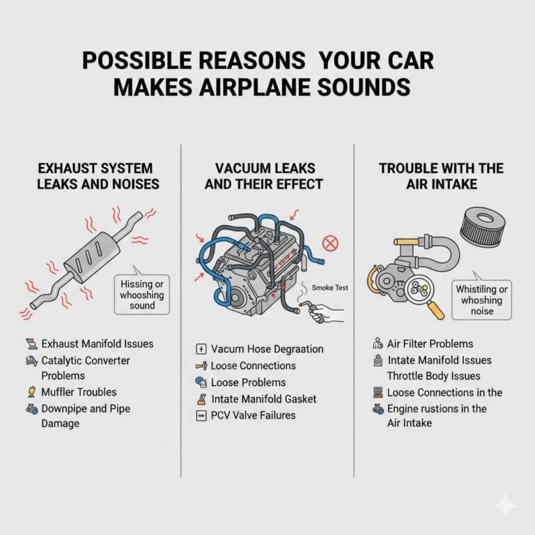 Car Sounding Like Airplane During Idle: Causes & Fixes