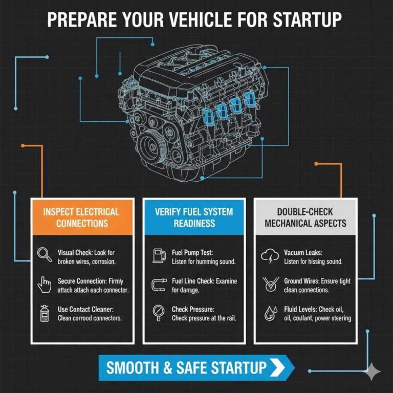 Starting a Vehicle After Fuel Injector Changes