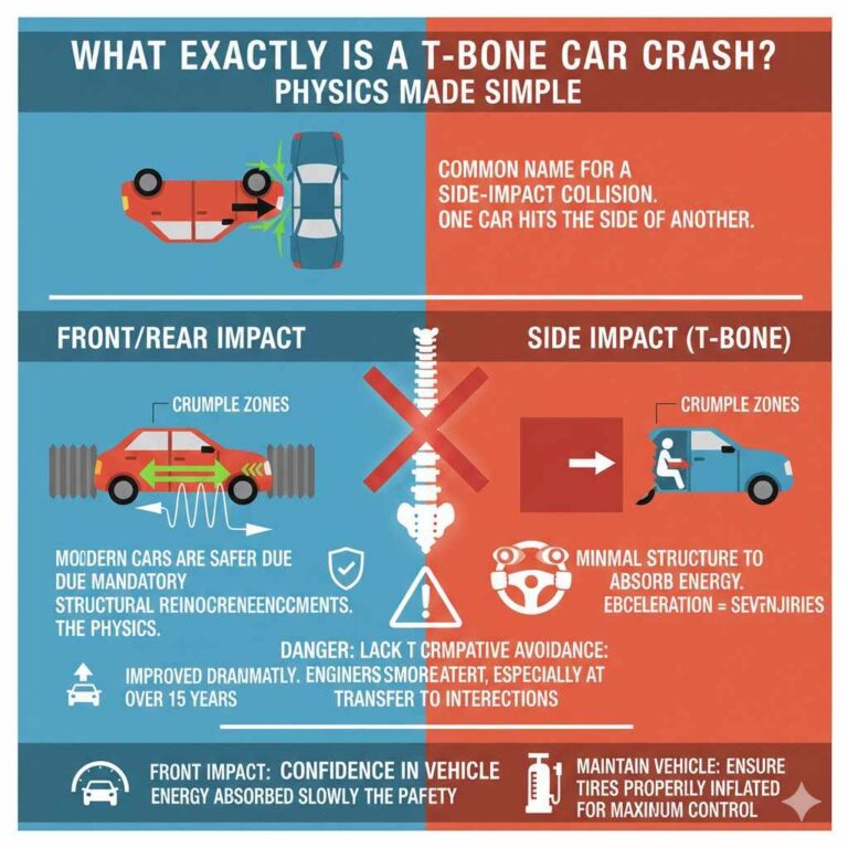 T Bone Car Crash Physics: Essential Dangers Revealed