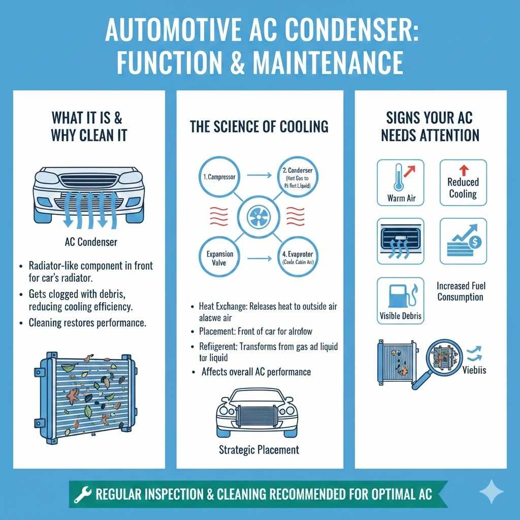 How to Clean a Car AC Condenser Properly: A Simple Guide