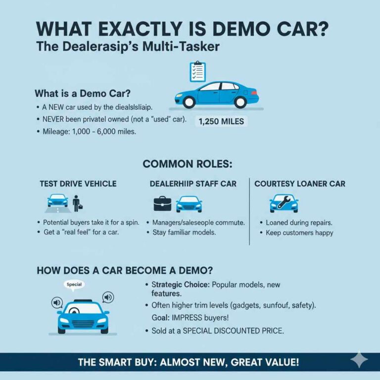 What Is A Demo Car? The Ultimate Essential Answer