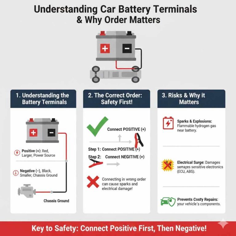 What Is the Correct Order to Connect Car Battery Terminals