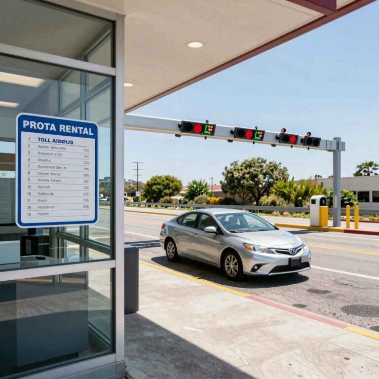 How Car Rentals Handle California Tolls