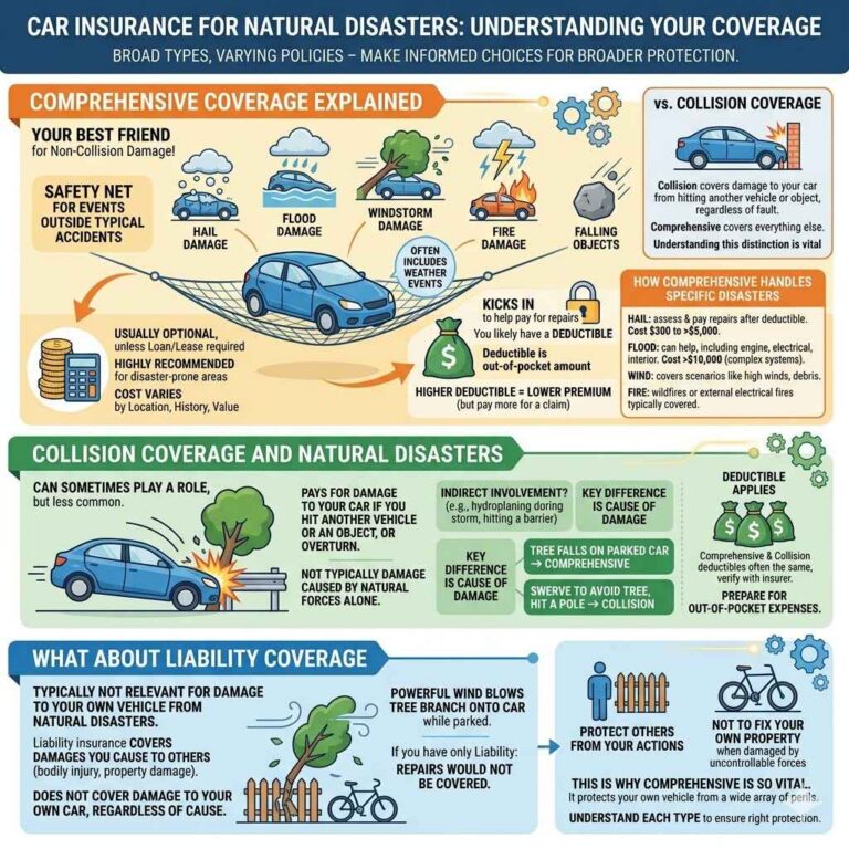 Does Car Insurance Cover Natural Disasters? Full Guide