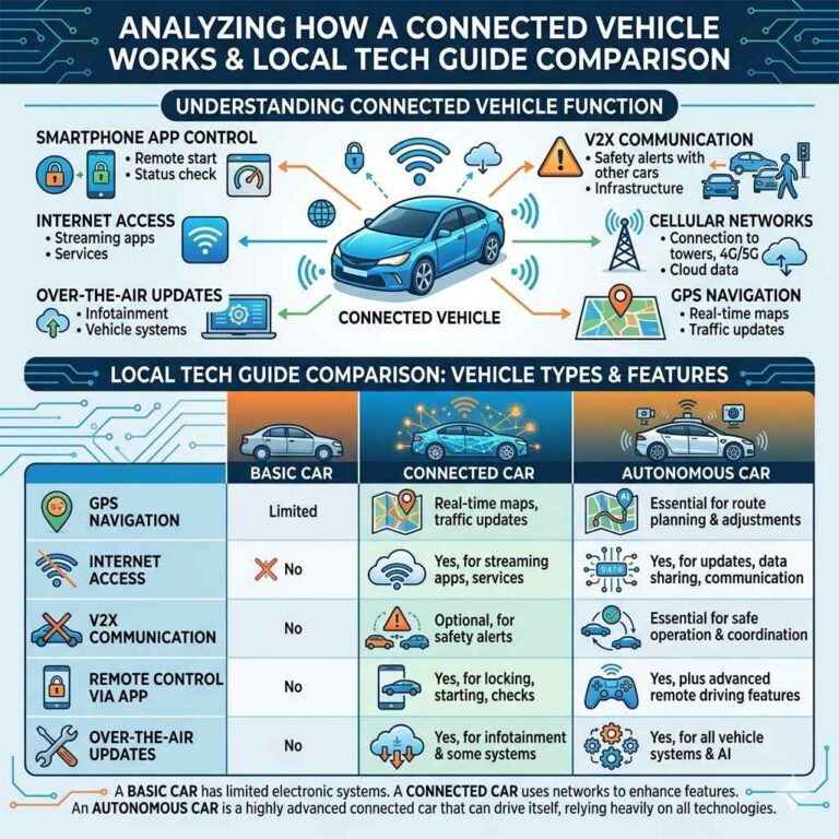 Analyze How a Connected Vehicle Works: Local Tech Guide
