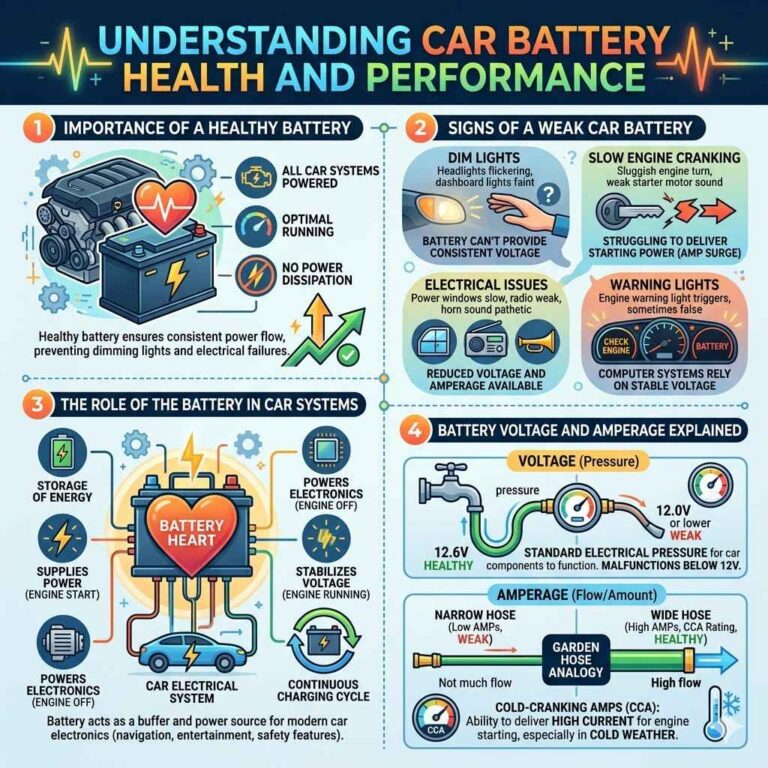 Is Your Cars Battery Draining Your Engines Power Can A Weak Battery Cause A Low Idle